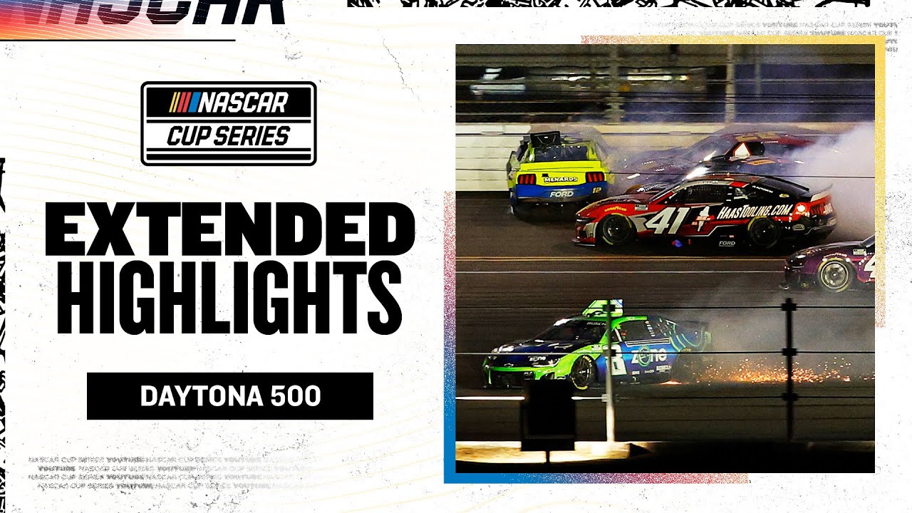 Daytona 500 Nascar Official Extended Highlights Youtube
