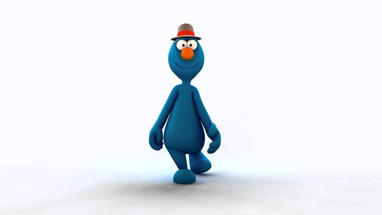 Willy Walking 3d Test Animation Youtube