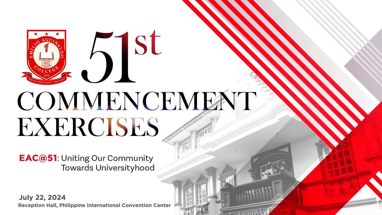 51st Commencement Exercises Youtube