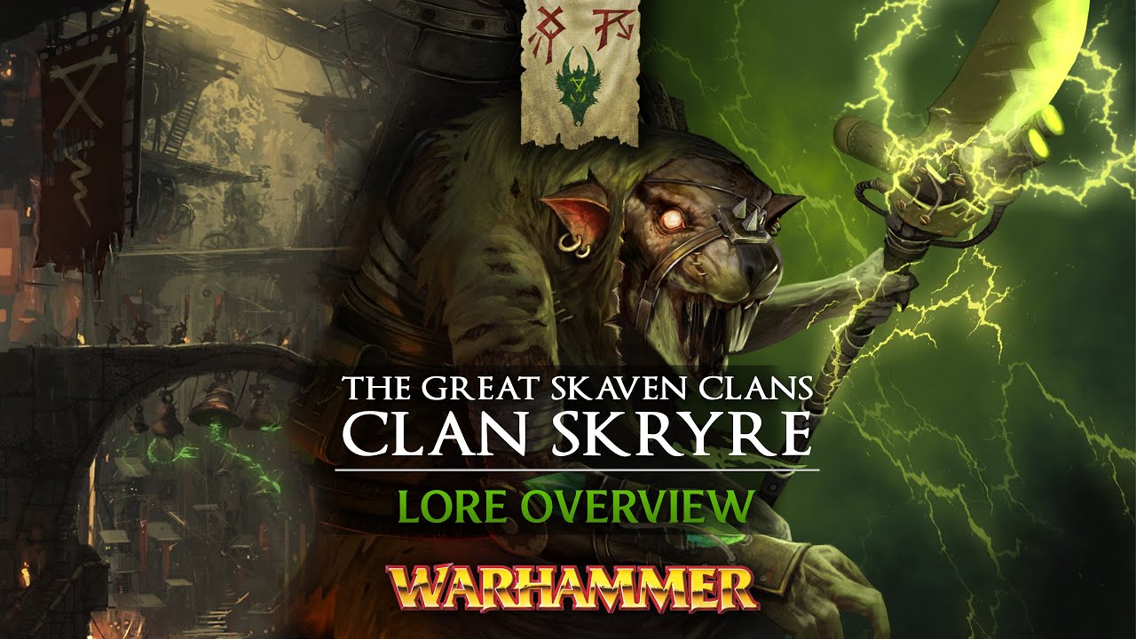 Warhammer Fantasy Lore рџђђclan Skryre The Great Skaven Clans Youtube