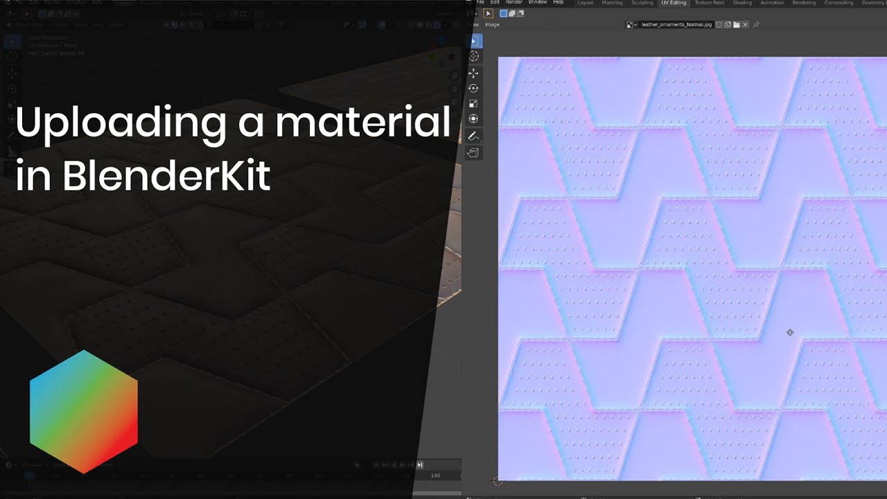 Blenderkit Material Upload Tutorial Youtube