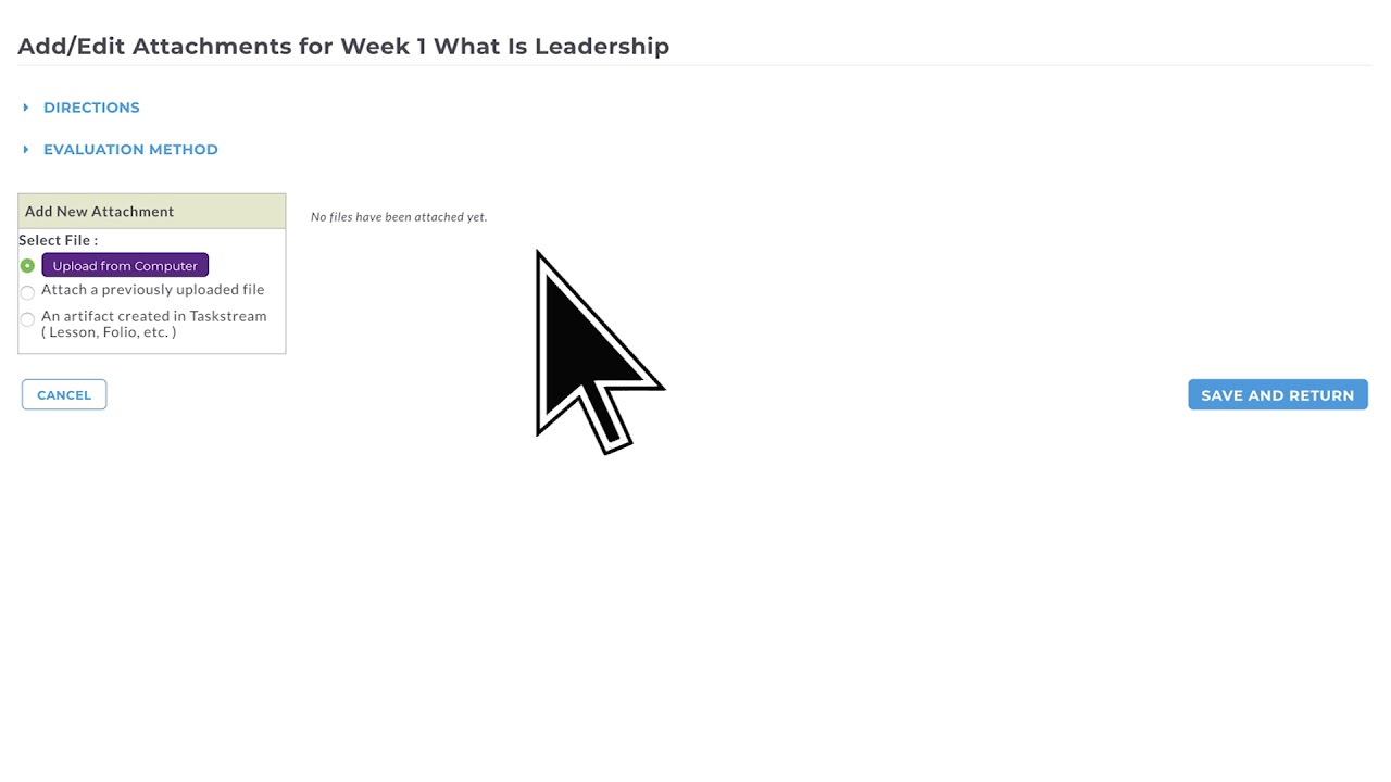 Taskstream How To Submit Work Youtube