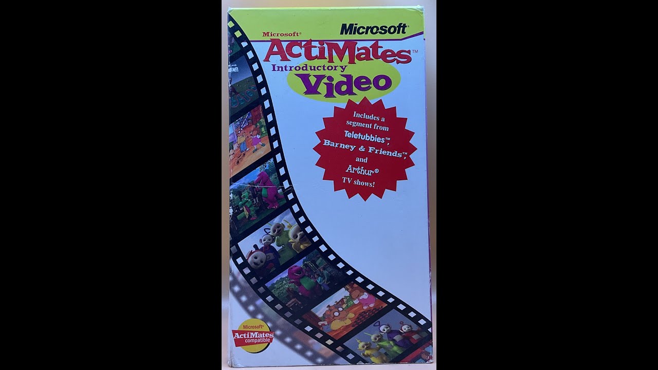 Microsoft Actimates Showcase 1999 Introductory Video Youtube