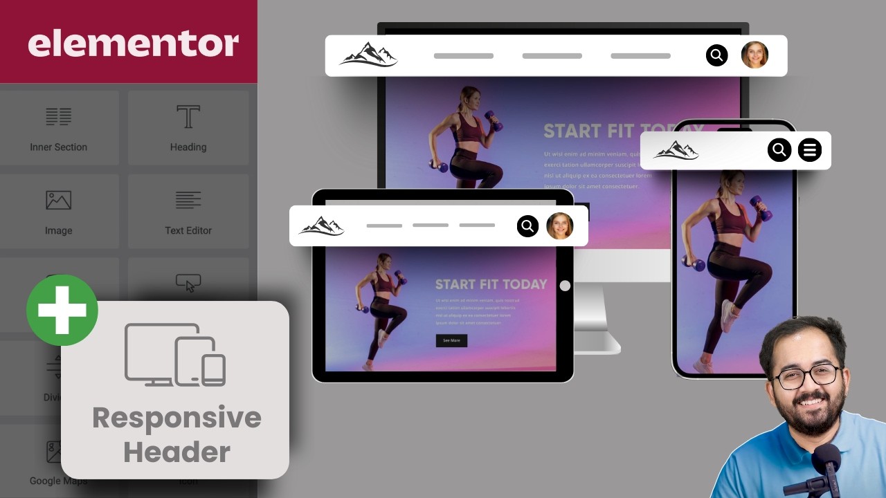 Elementor Fully Responsive Headers Free Youtube