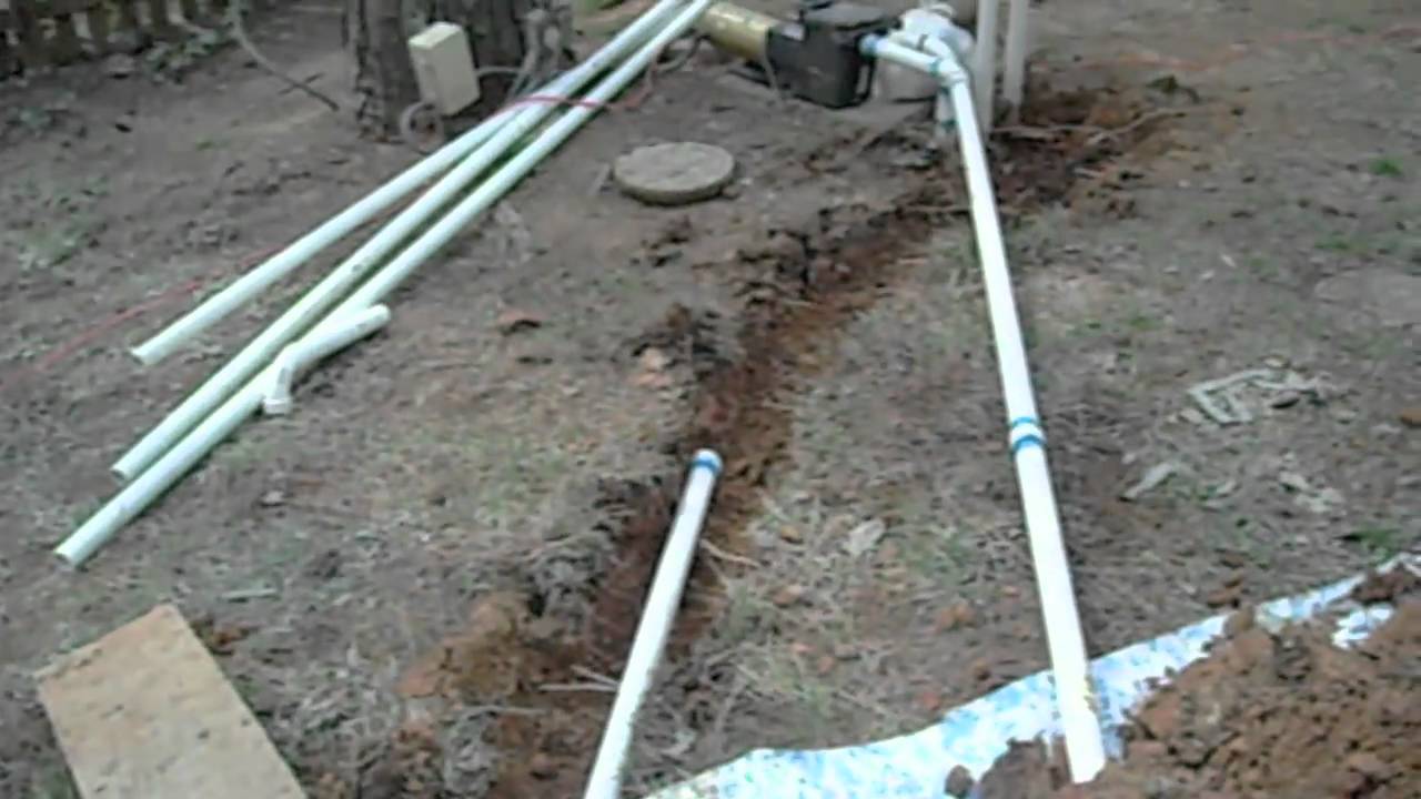 Underground Pool Piping