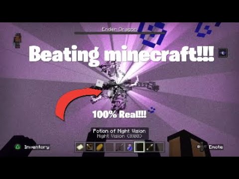 Beating Minecraft In 6 Minutes Real Youtube