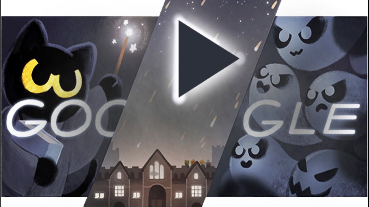 Google Doodle Halloween 2016 Mini Gameplay Youtube
