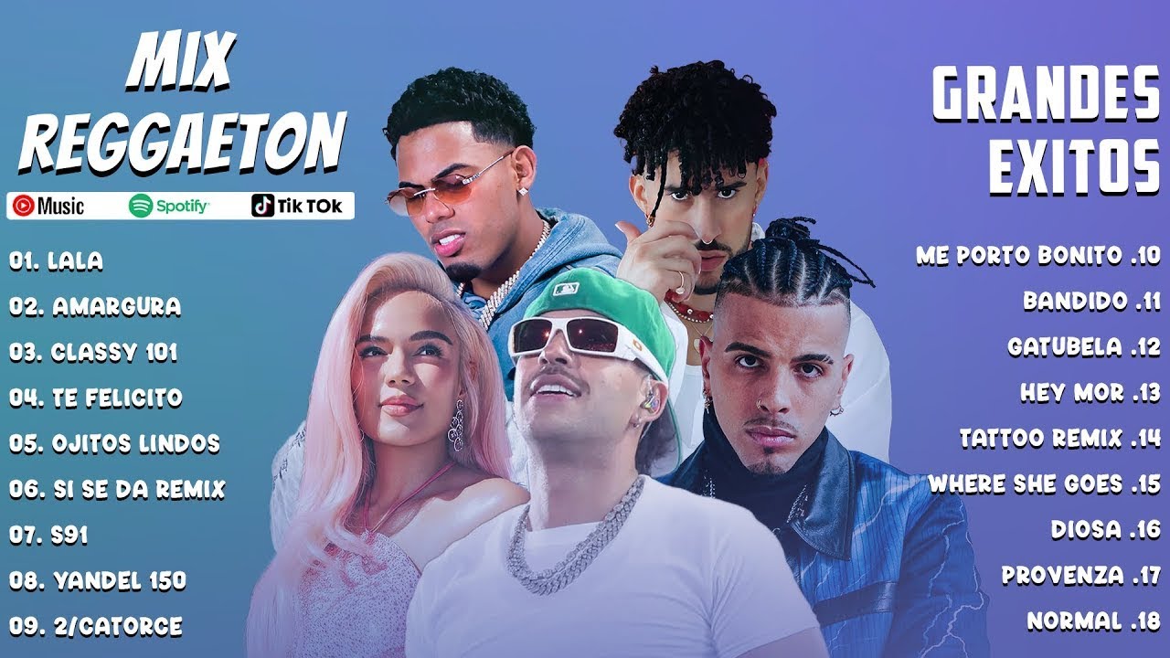 Reggaeton Mix 2024 Myke Towers Karol G Feid Rauw Alejandro Bad