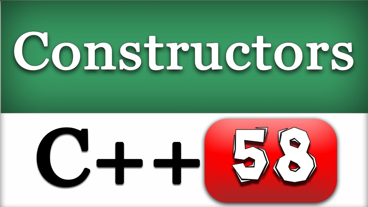 Class Constructors C Object Oriented Programming Video Tutorial
