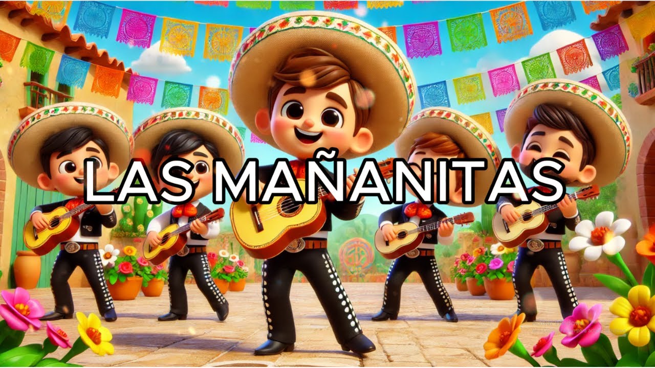 Las Mañanitas En 3d Canción Infantil Animada Música Y Diversión
