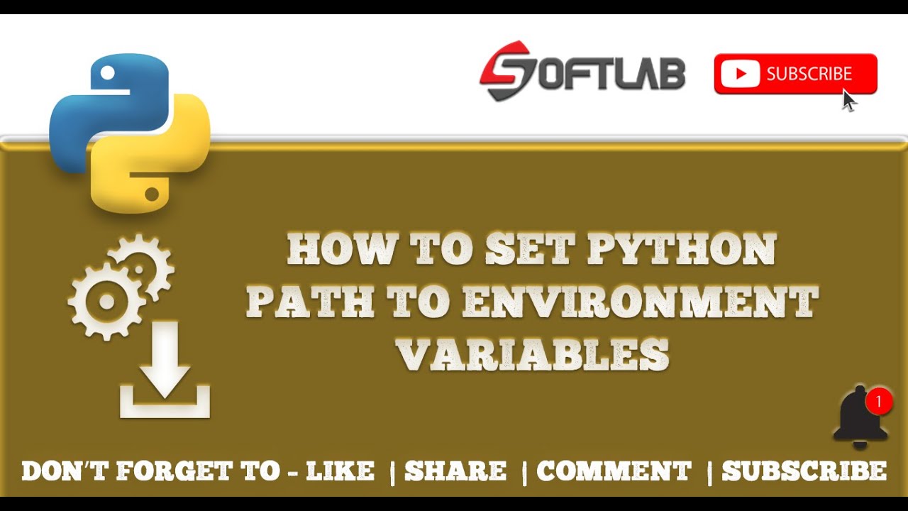 How To Add Python Path To Environment Variables In Windows 10