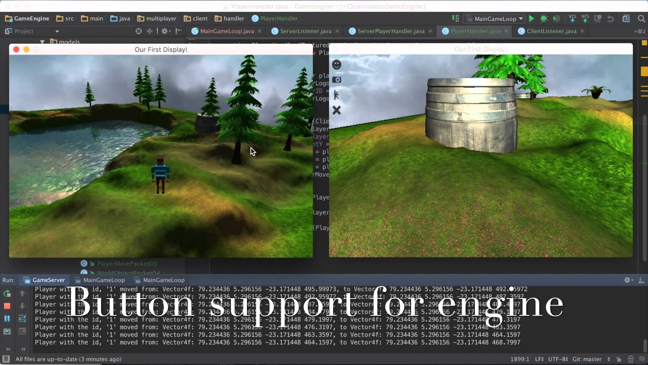 Multiplayer Java 3d Game Demonstration Youtube