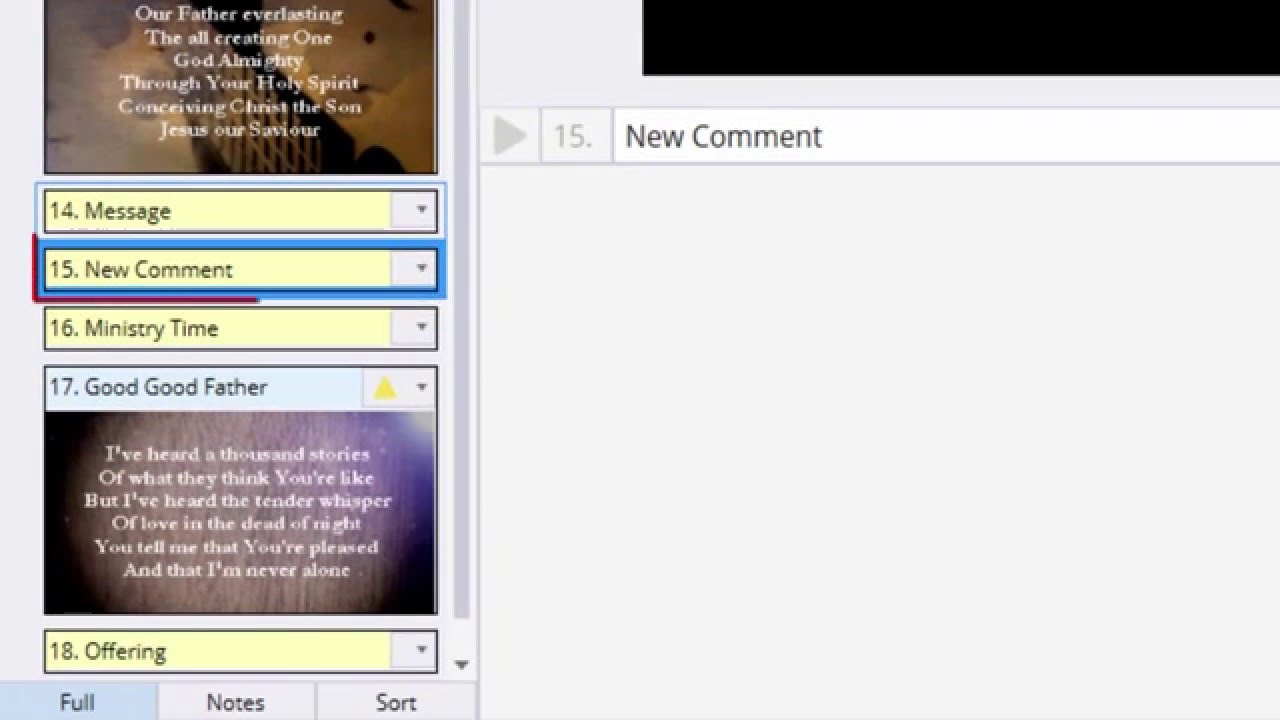 Comment Cues In Mediashout 6 Youtube
