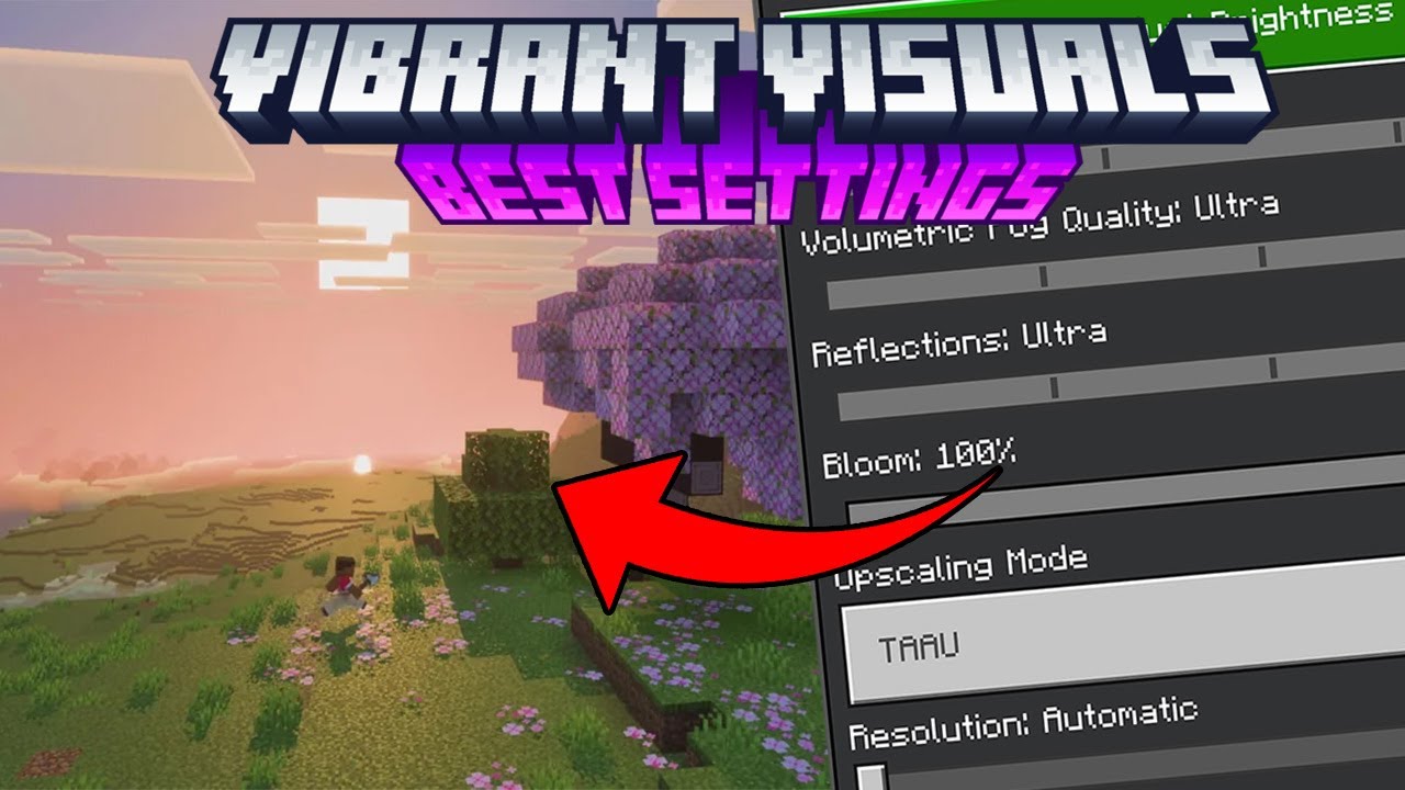 The Best Settings For Vibrant Visuals In The New Minecraft Update 1 21