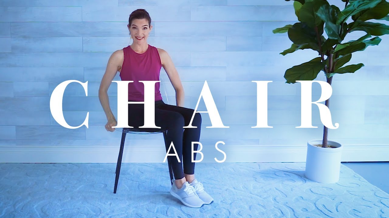 Chair Abs Workout Seated Core Exercises For Seniors Beginners Youtube