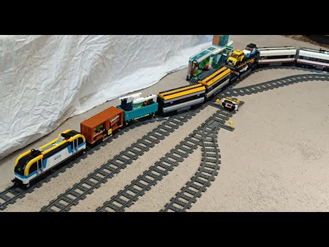 Can Lego 30336 Locomotive Pull 7 Wagons Lego Freight Train 60336
