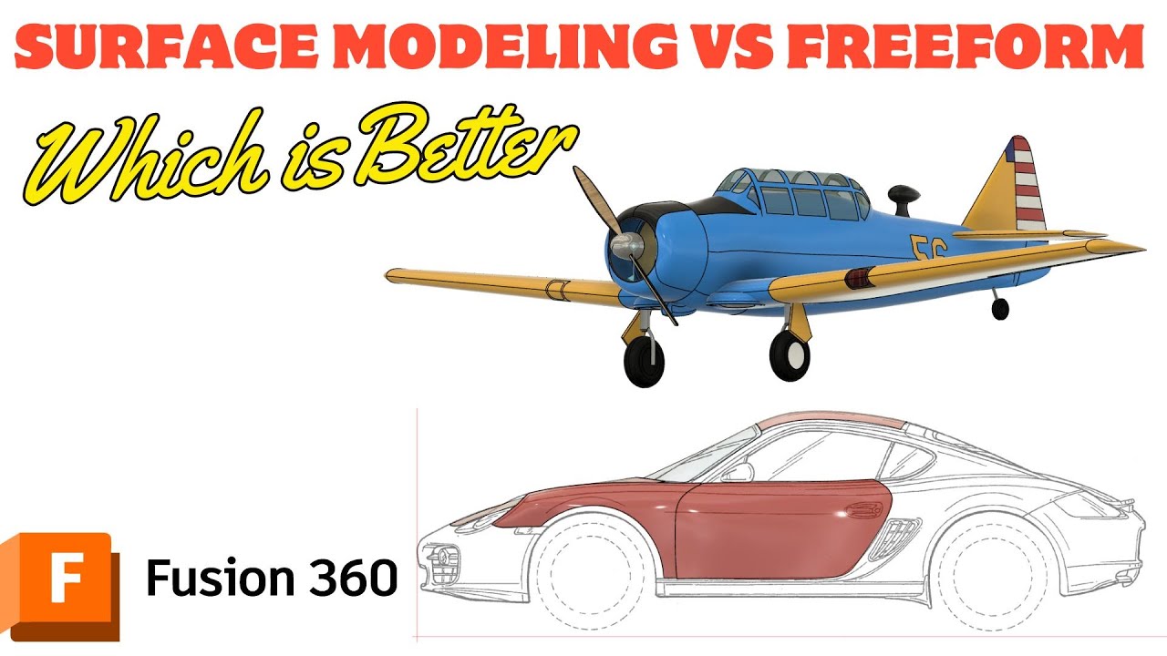 Surface Vs Freeform Modeling In Cad Fusion 360 Which One Is Best