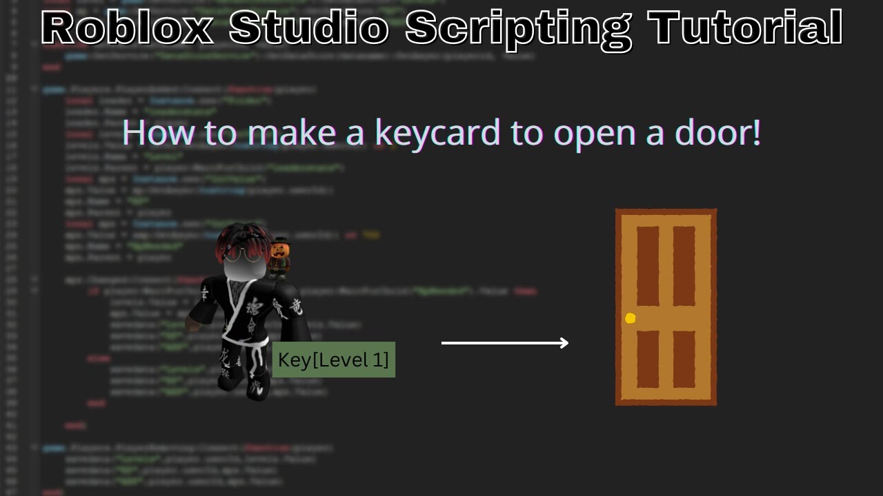 How To Make A Keycard Door System In Roblox Roblox Studio 2022