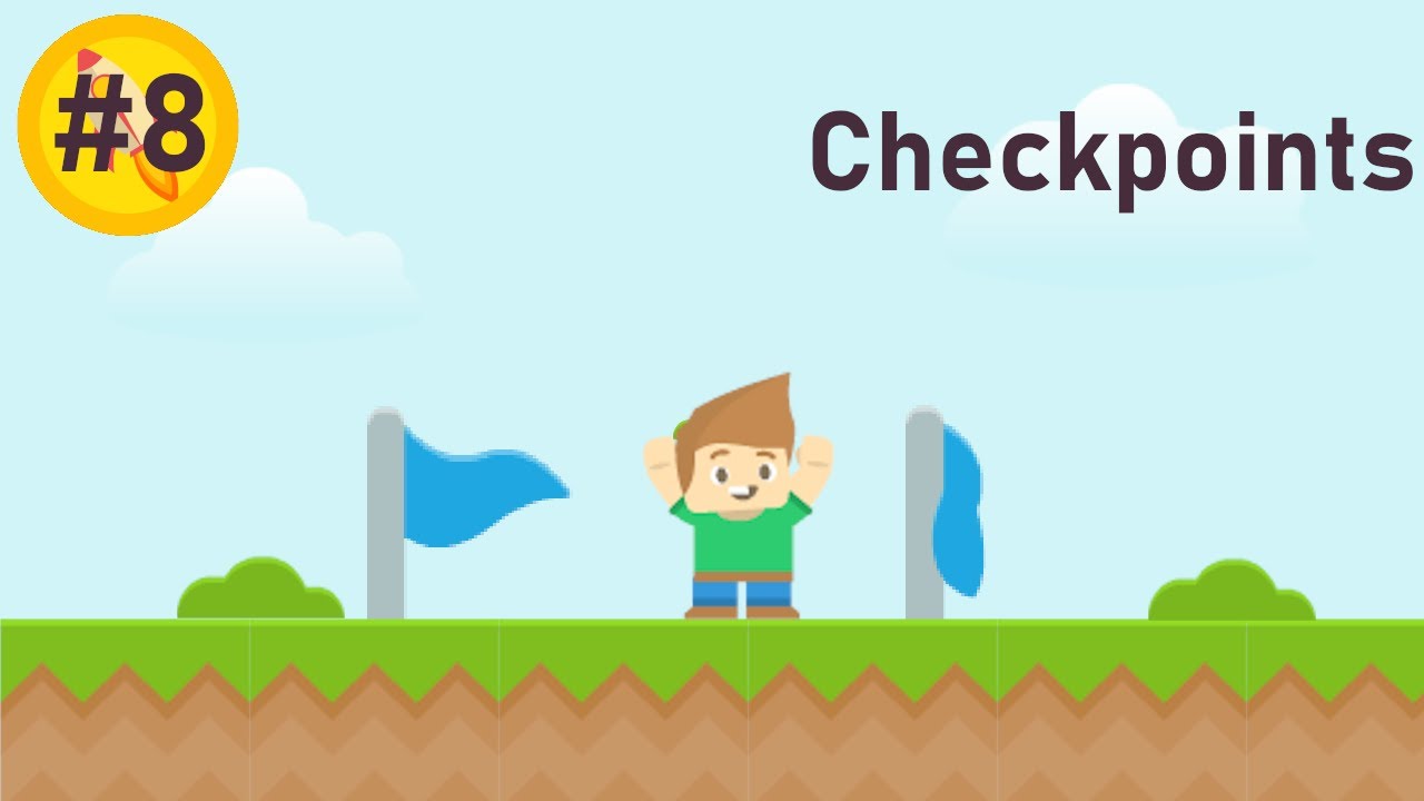 Gdevelop 5 Platformer Tutorial 8 Checkpoints Youtube