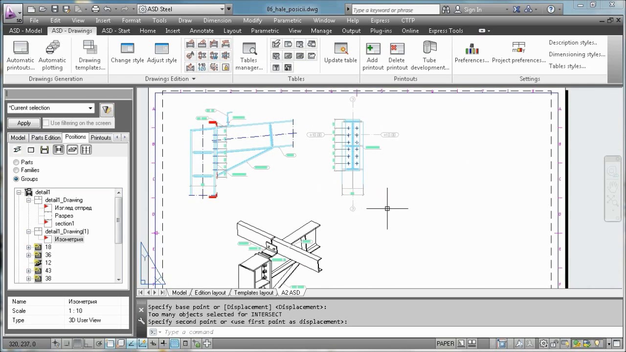 Autocad Structural Detailing Steel Structure Detail Drawing Youtube
