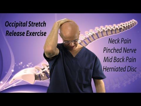 Occipital Stretch Release Exercise For Instant Neck Pain Relief