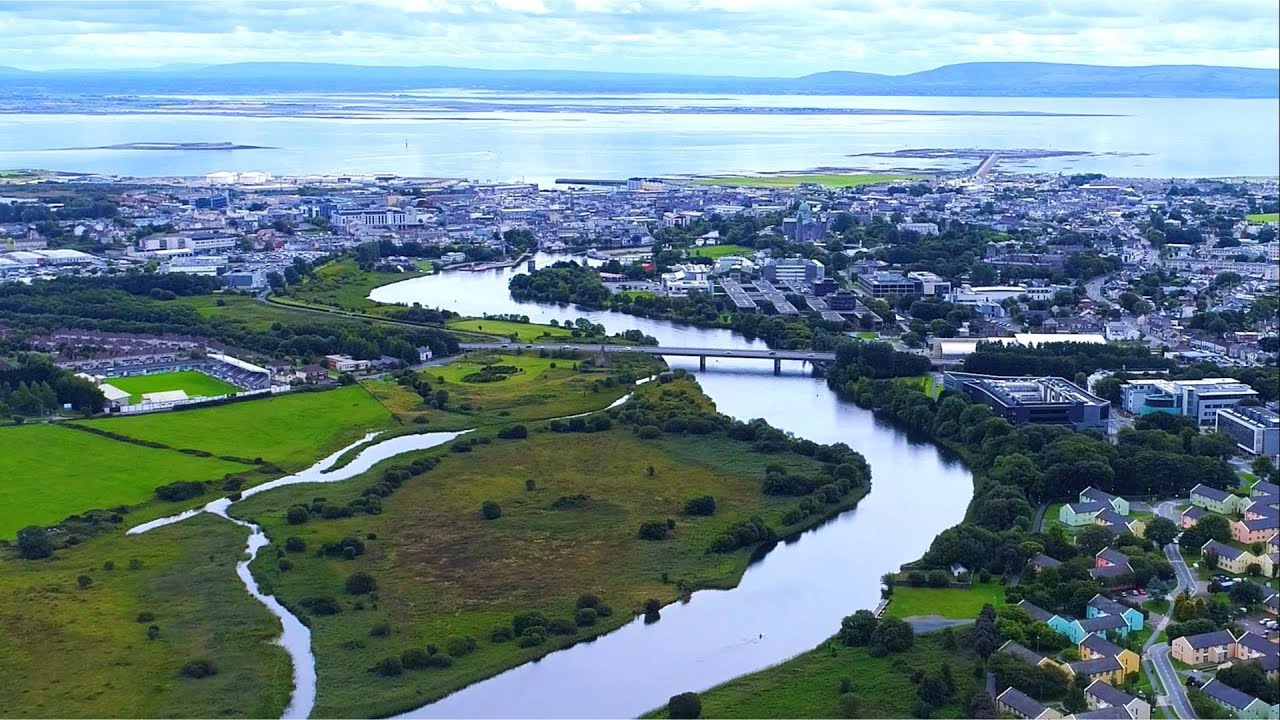 River Corrib Galway Ireland By Drone In 4k Atb When It Ends It