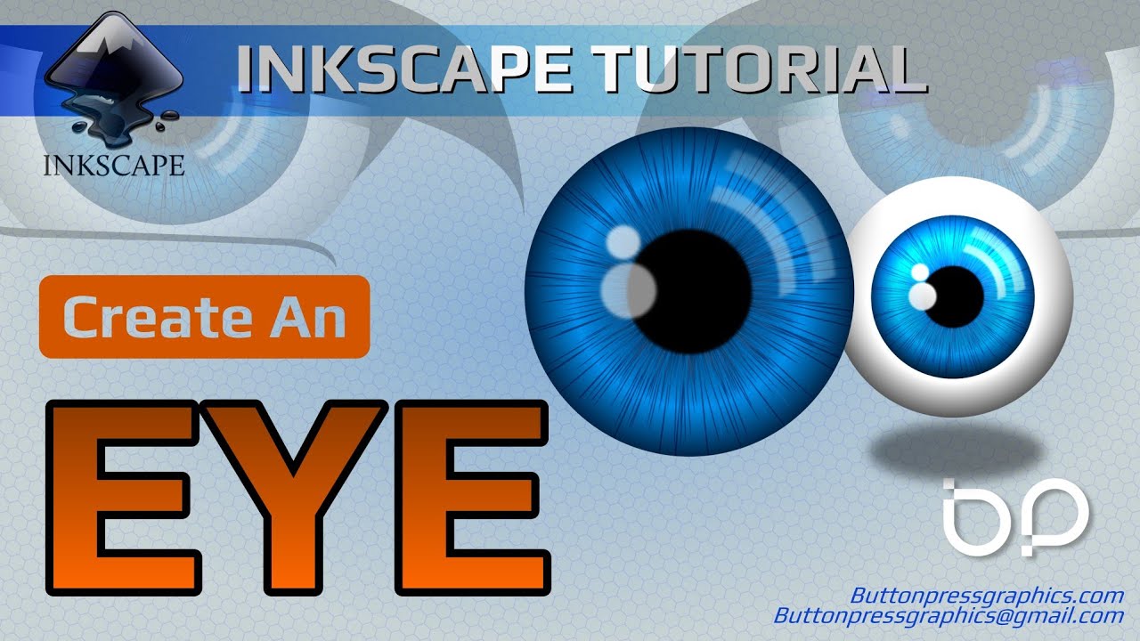 Creating An Eye In Inkscape Youtube