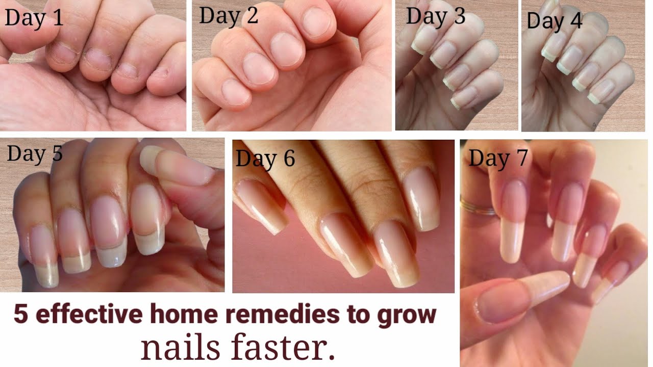 Grow Nails In Just 3 Days Faster Nail Growth Tips How To Grow