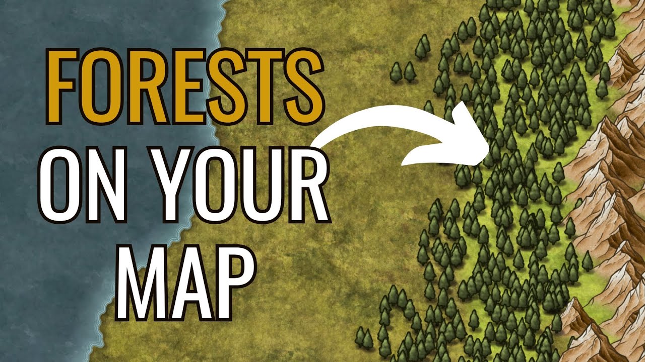 Forests On Your Map Worldbuilding Course Youtube