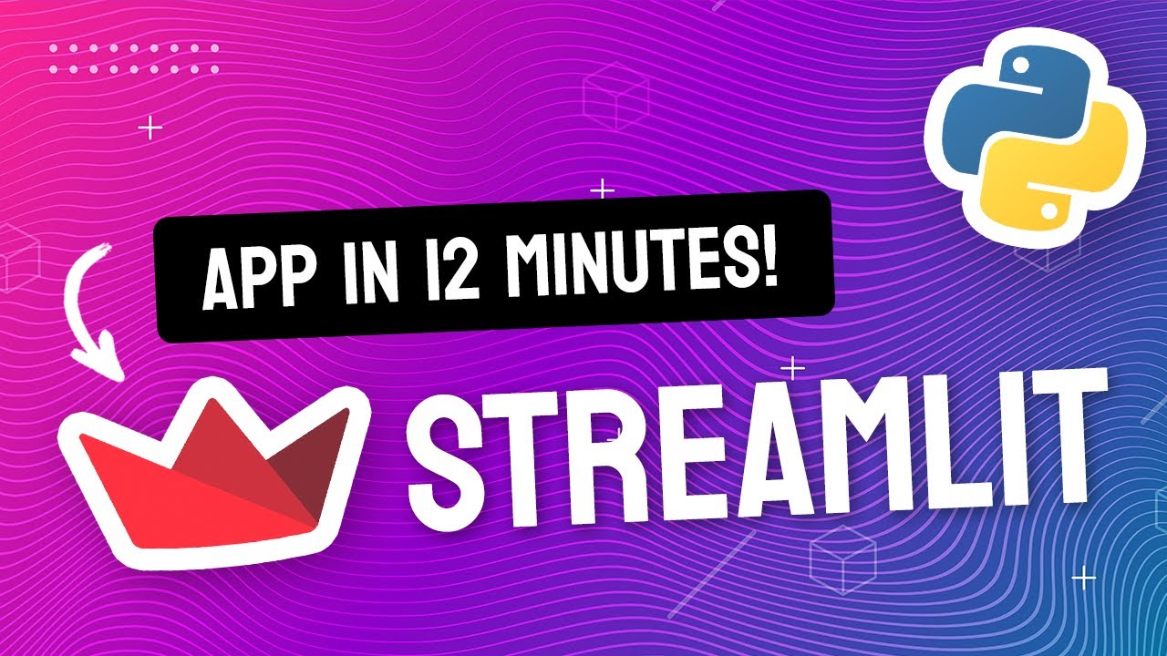 Streamlit The Fastest Way To Build Python Apps Youtube