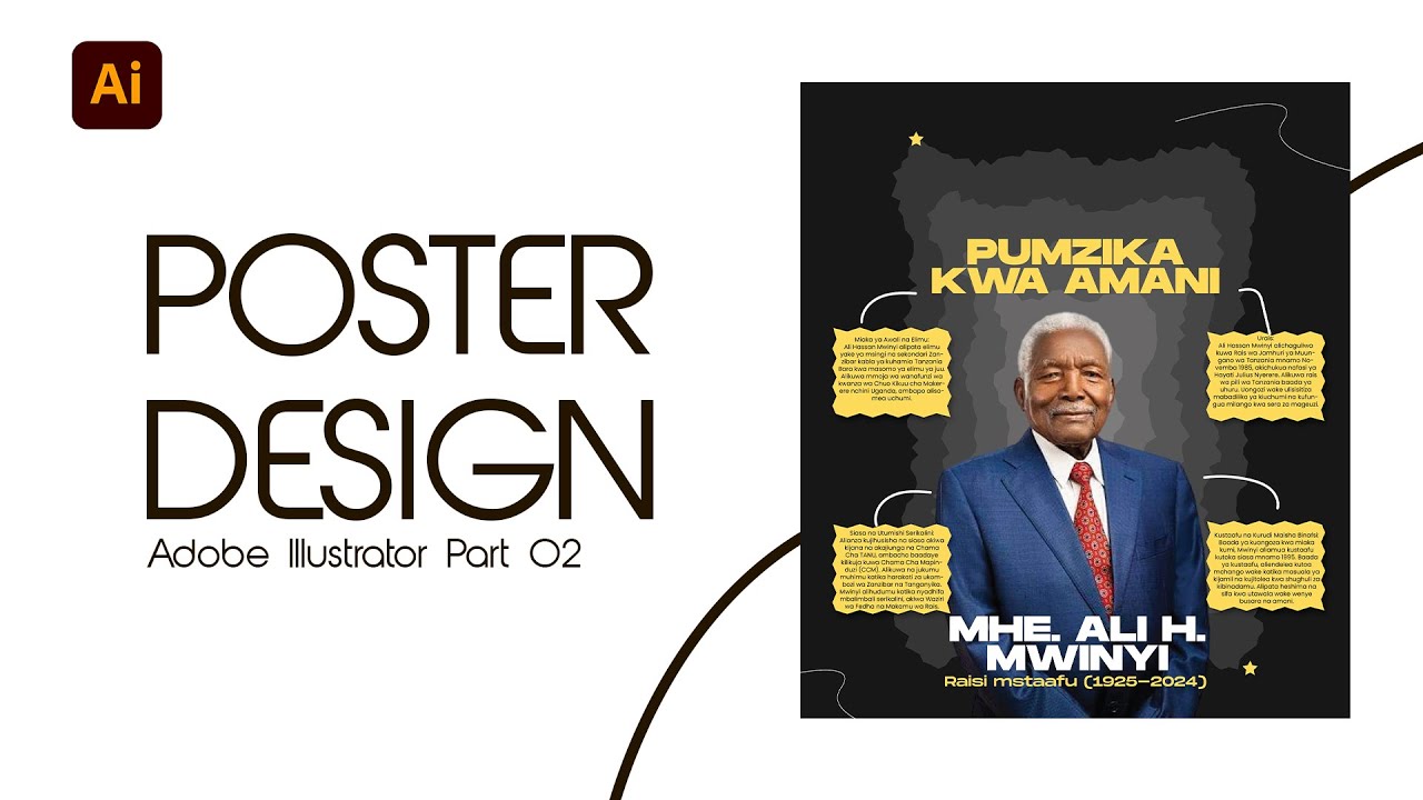 Mastering Poster Design Part 02 Adobe Illustrator Tutorial Youtube