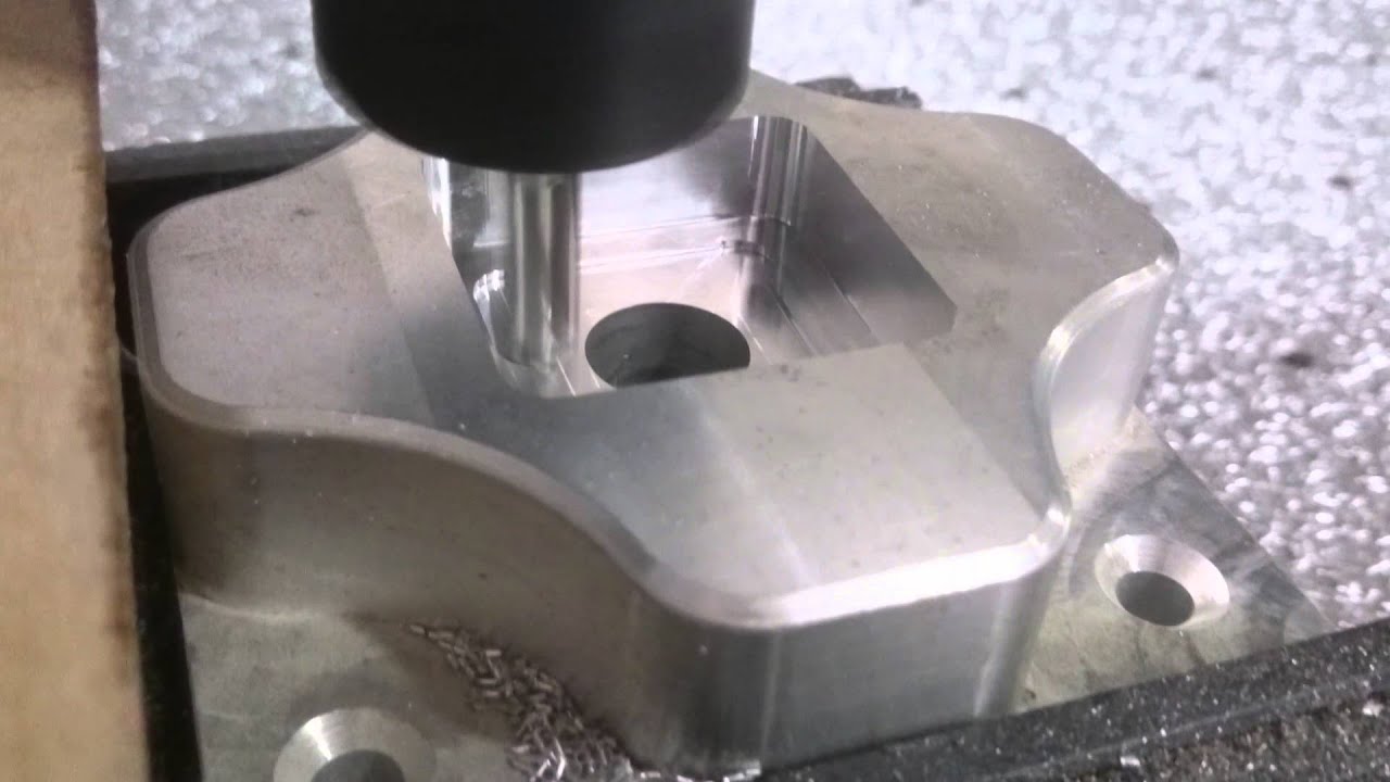 Diy Cnc Milling Aluminium Youtube