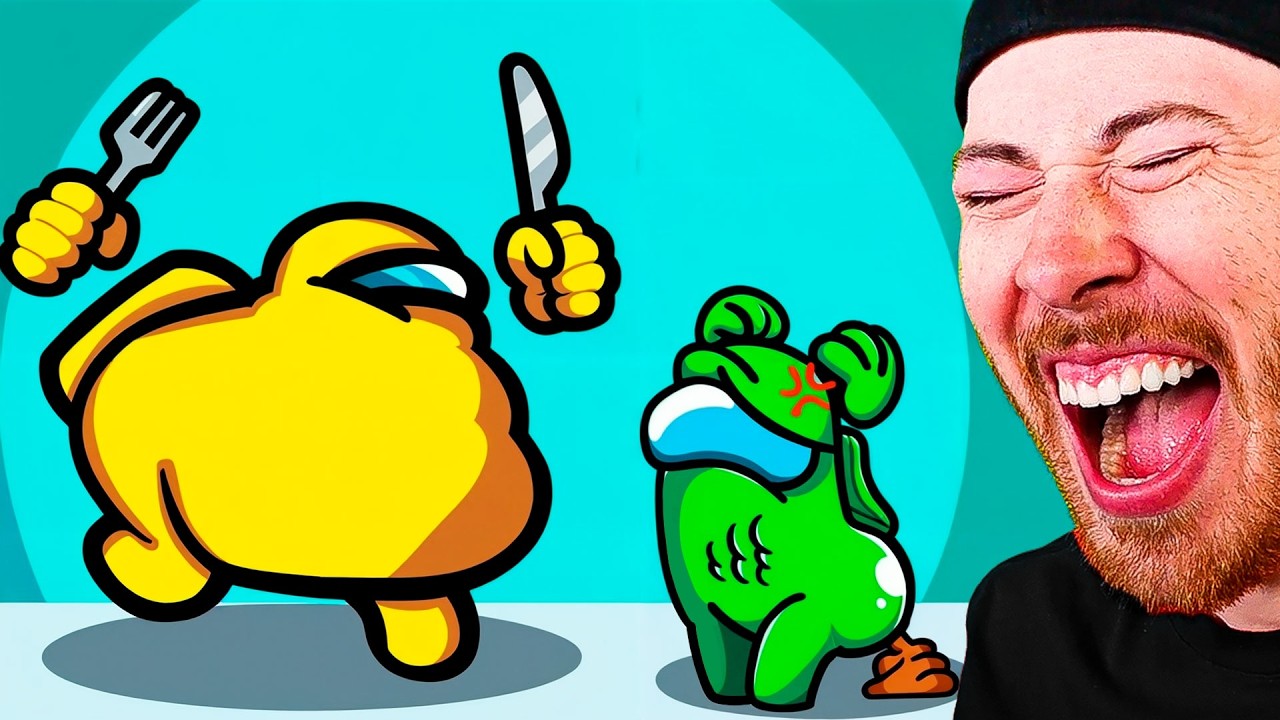 5 Hours Of The Funniest Among Us Animations You Will Laugh Youtube
