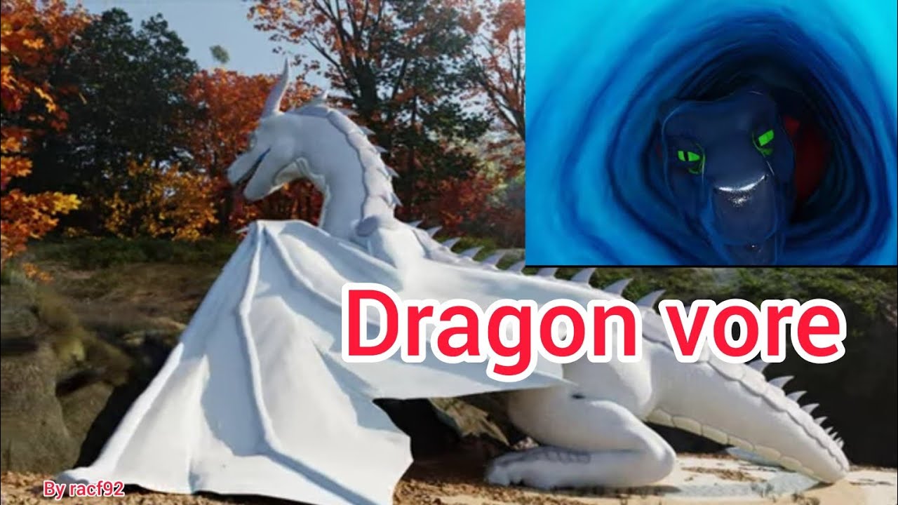 Dragon Swallow Dragon Vore Belly Tour V Anim 3 By Racf92 Youtube
