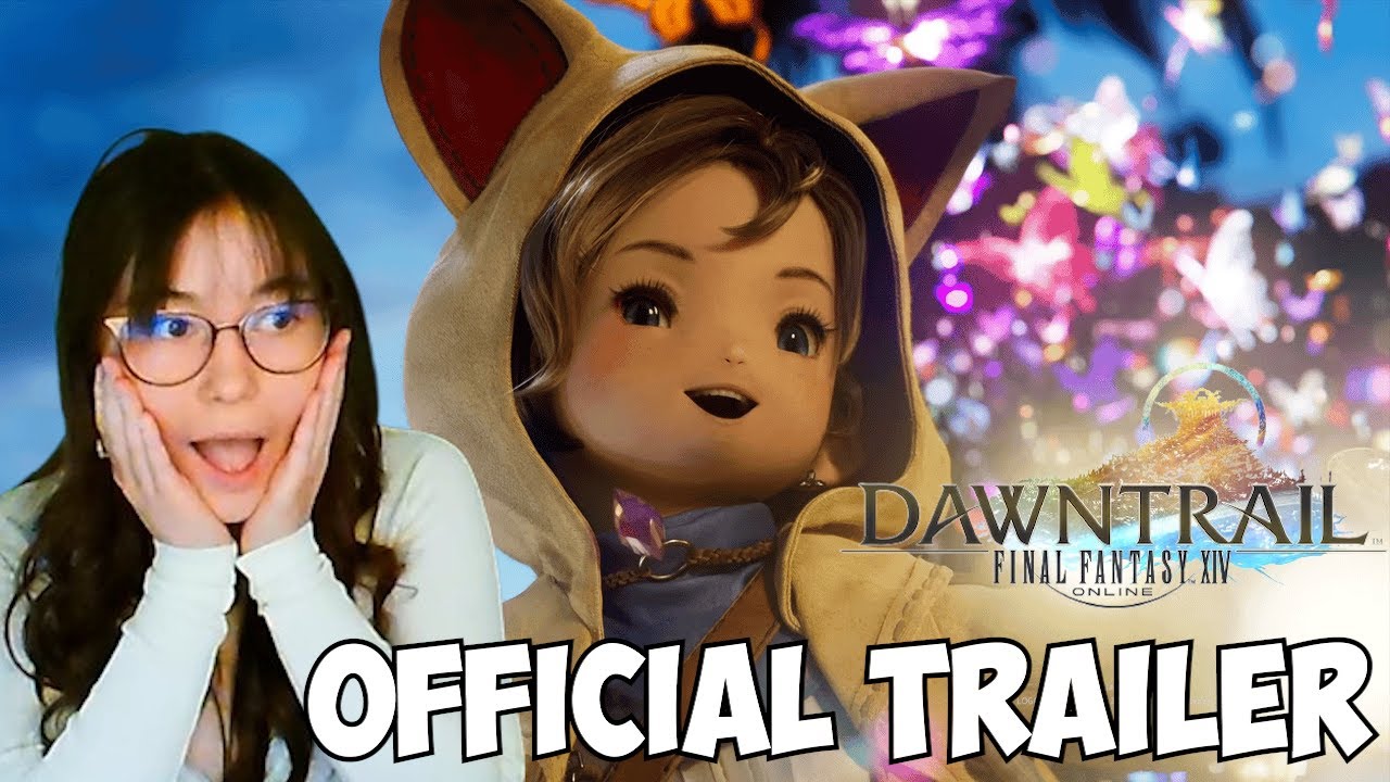 Dawntrail Official Trailer React Youtube