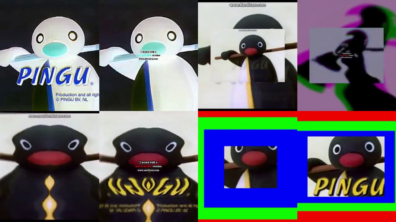 8 Pingu Outro With Effects In Comparison Youtube