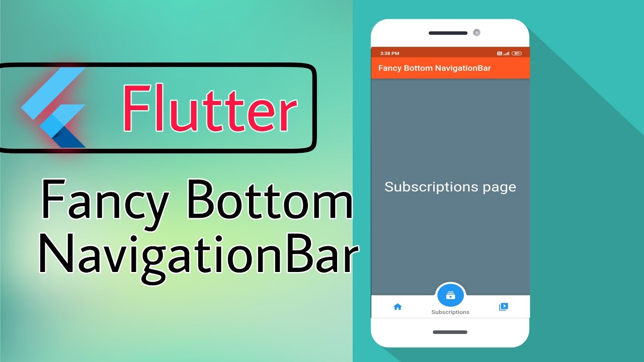 Flutter 19 Fancy Bottom Navigationbar Animated Bottom Navigationbar