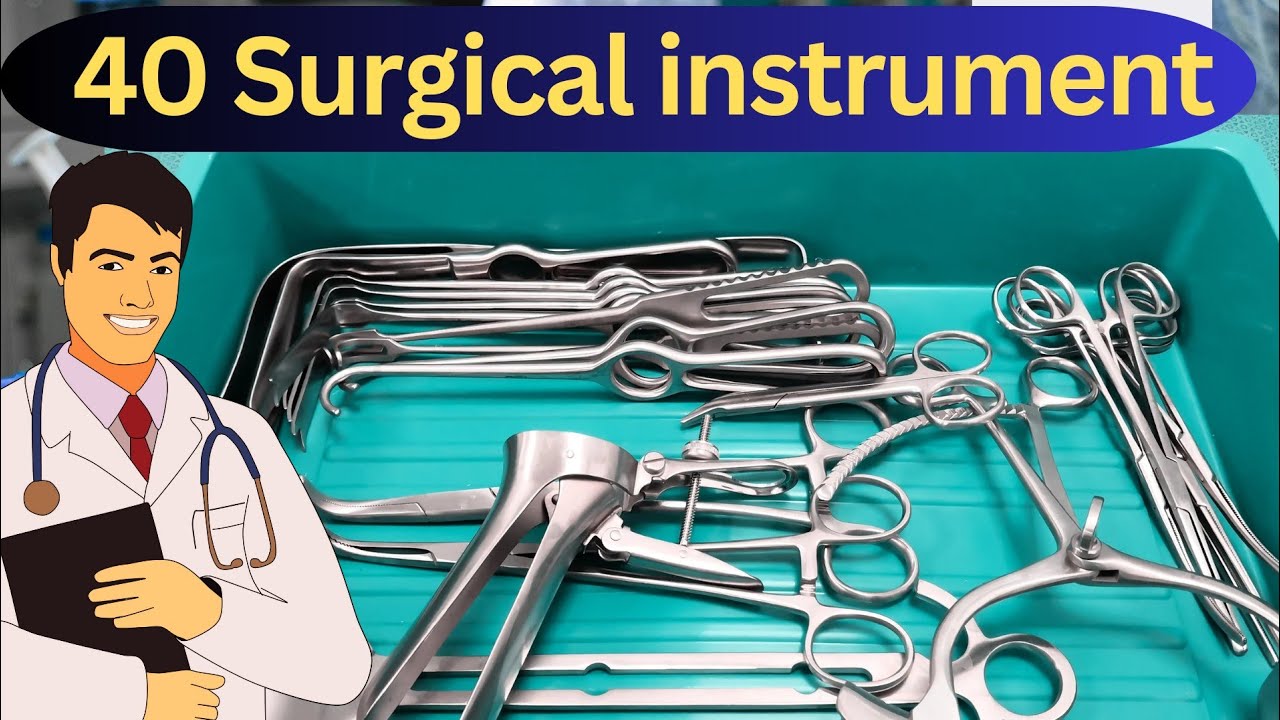 40 Essential Surgical Instrument Name With Picture Use Instrument