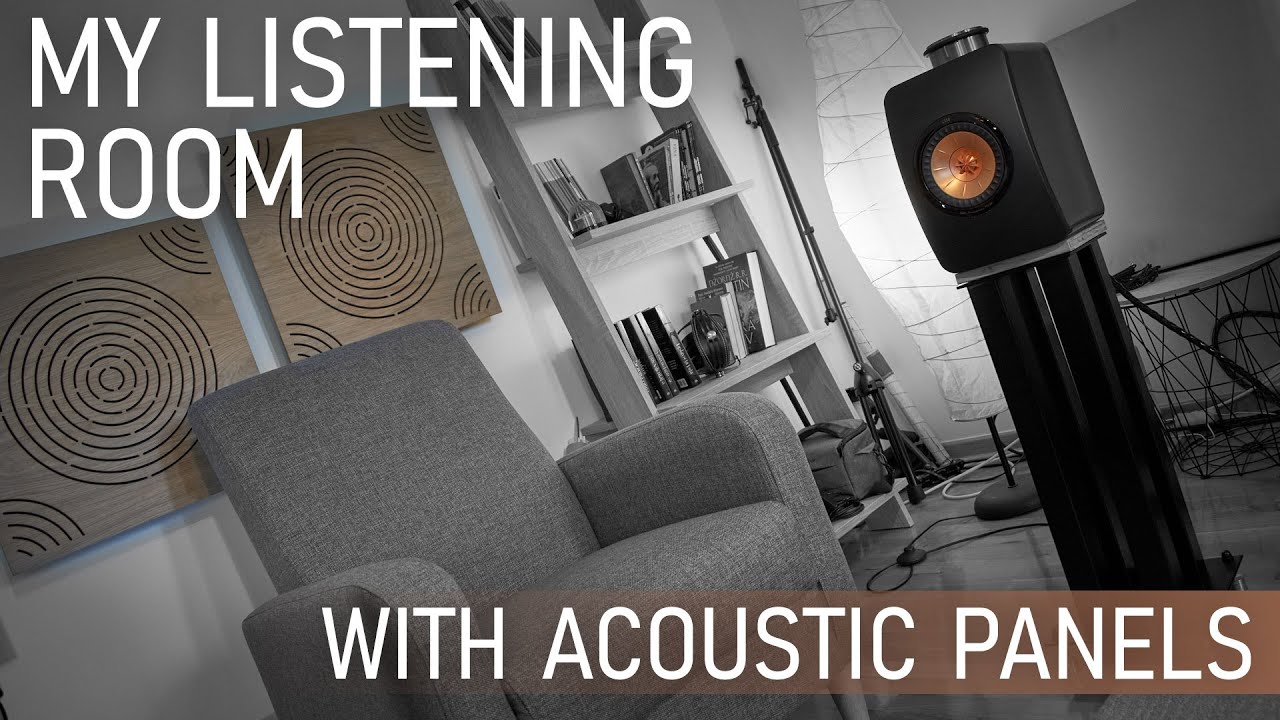 Tour Of My Listening Room And Acoustic Panels Youtube