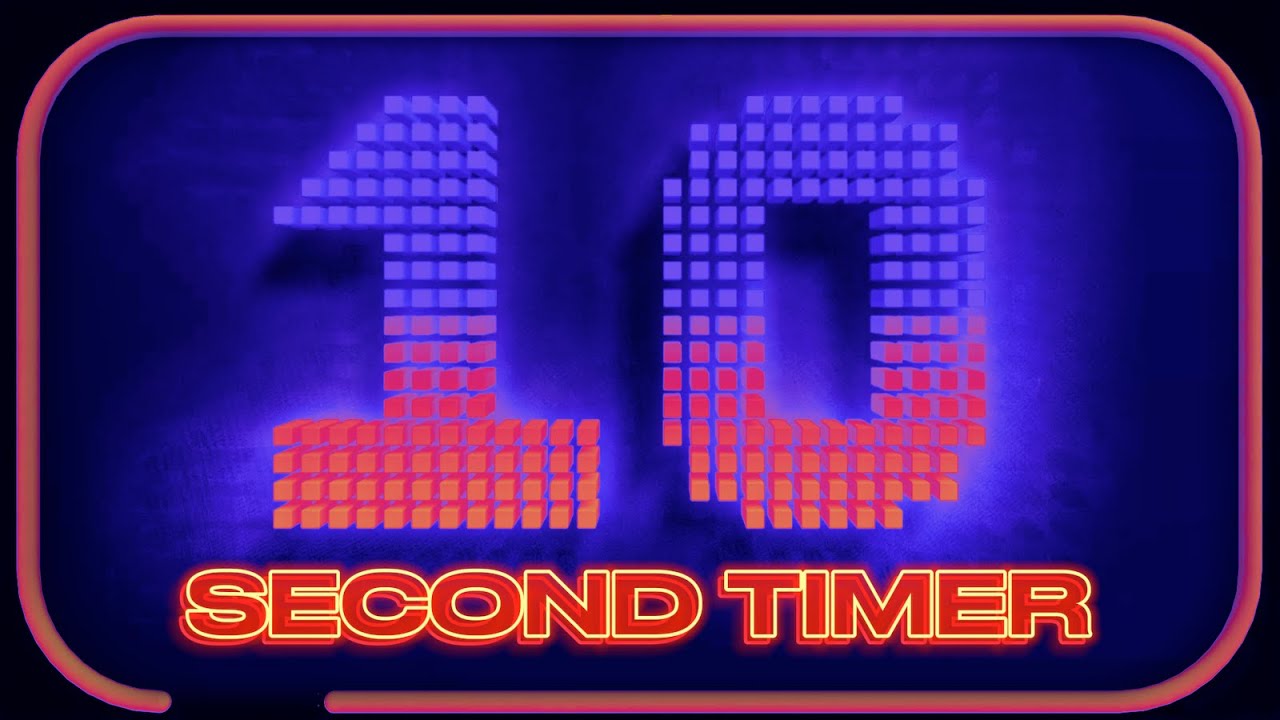 10 Second Timer Countdown Alarm Youtube
