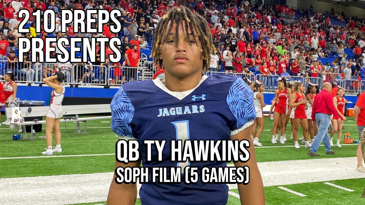 2025 Qb Ty Hawkins 1 Signed To Smu Sa Johnson 5 Game Highlight