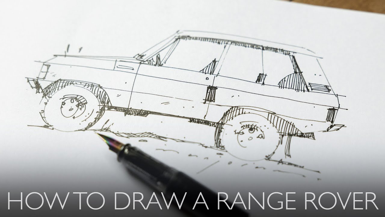 How To Draw A Range Rover Easy To Follow – Eroppa