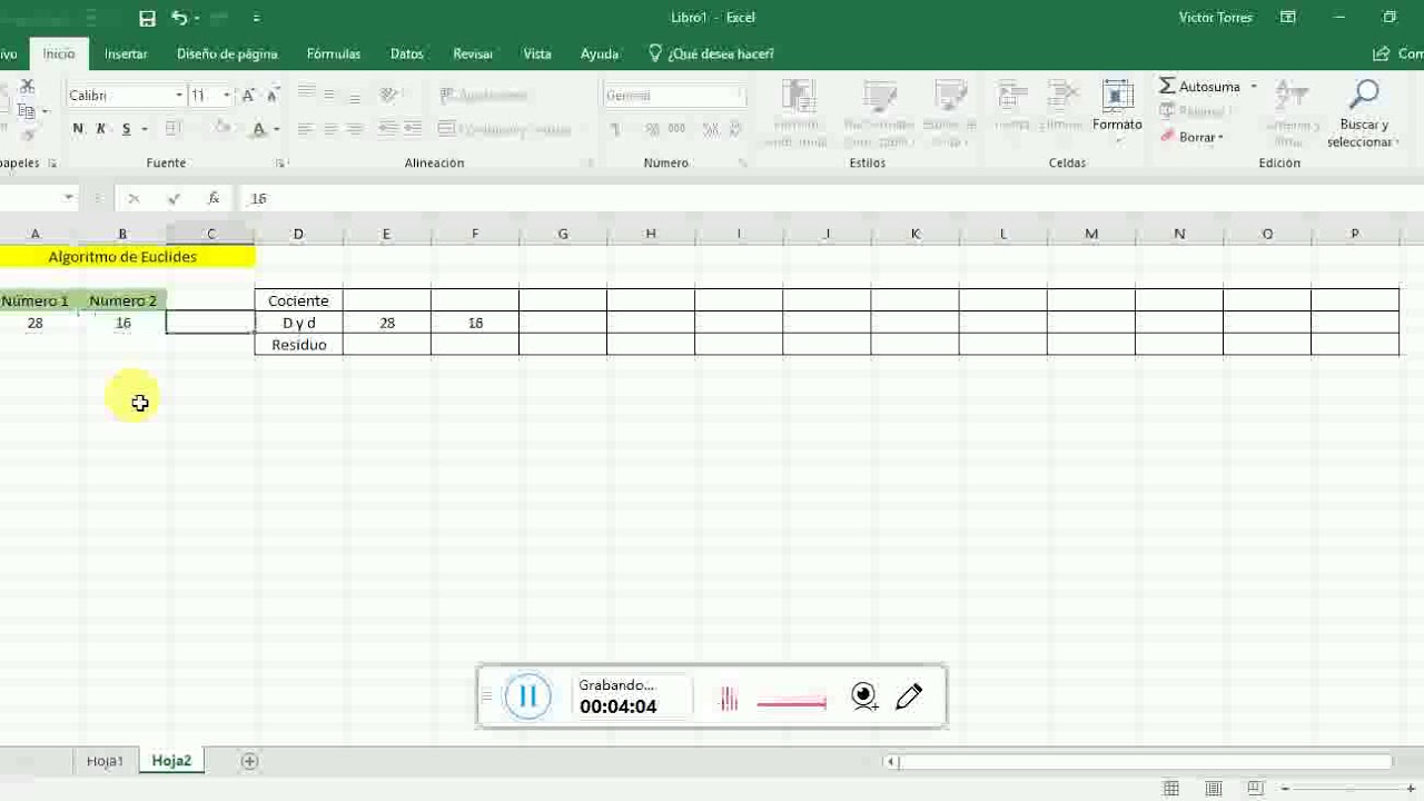 Algoritmo Euclides Youtube