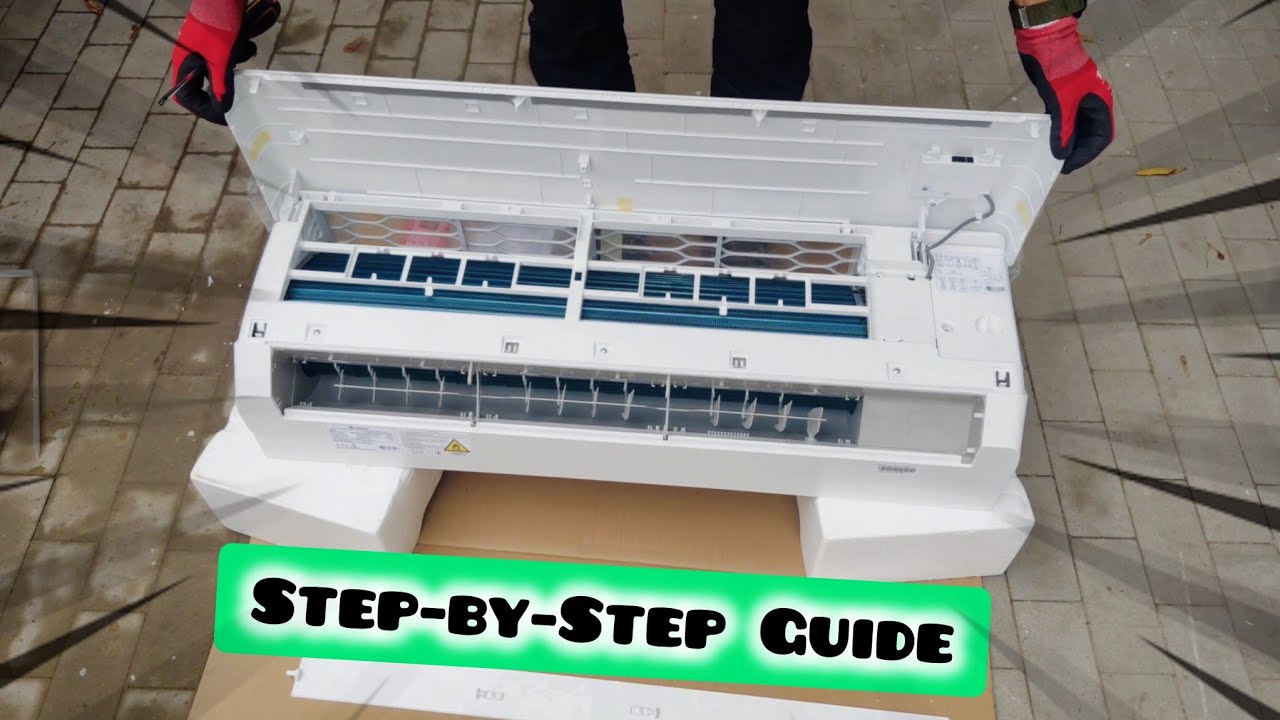 How To Disassemble An Air Conditioner Step By Step Guide Youtube