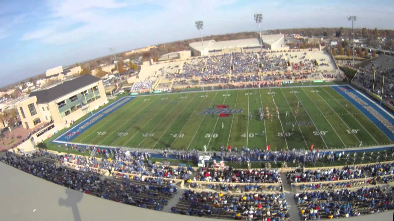 Univsersity Of Tulsa S H A Chapman Stadium Timelapse From The Utep