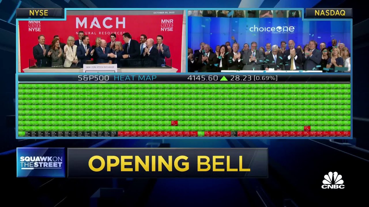 Opening Bell October 30 2023 Youtube