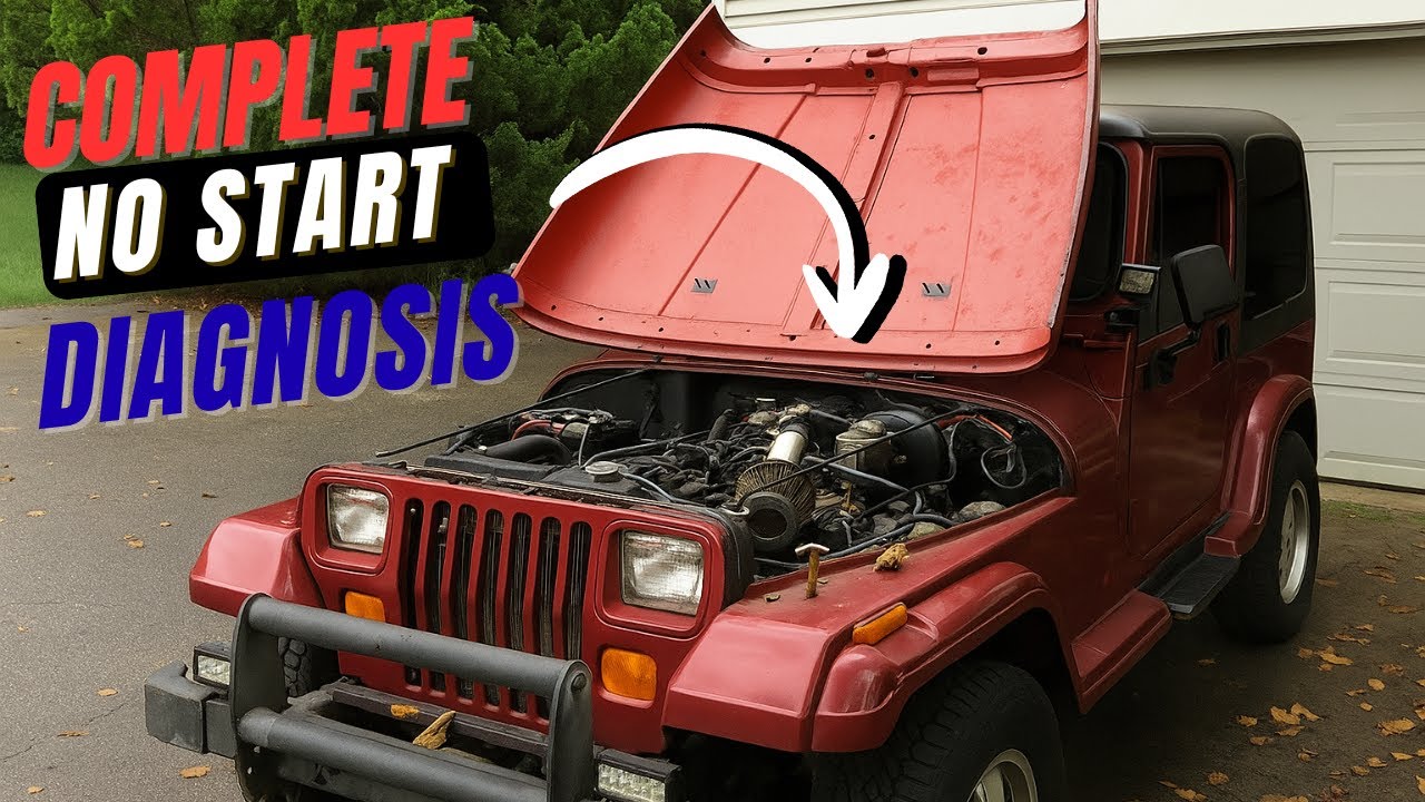 Complete Jeep Yj Crank No Start Diagnosis Guide Youtube