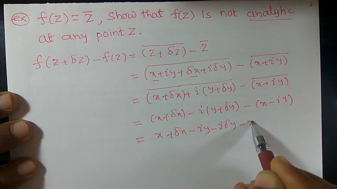 Analytic Function Youtube
