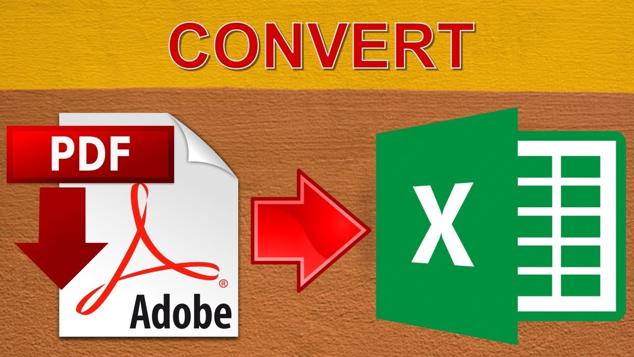 Export Pdf To Excel