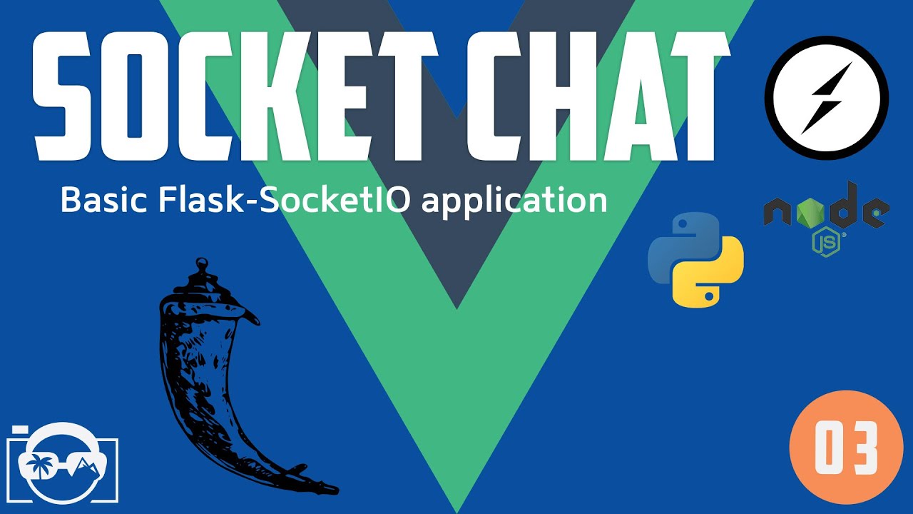 Project Socketchat Part 3 Flask Socketio Server To Handle Socket Io